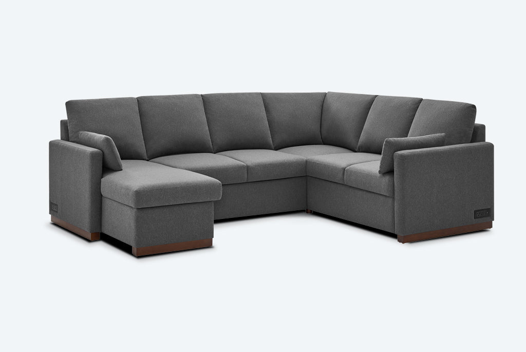 Element Full-Size Sleeper Sectional with Storage Chaise – Coddle